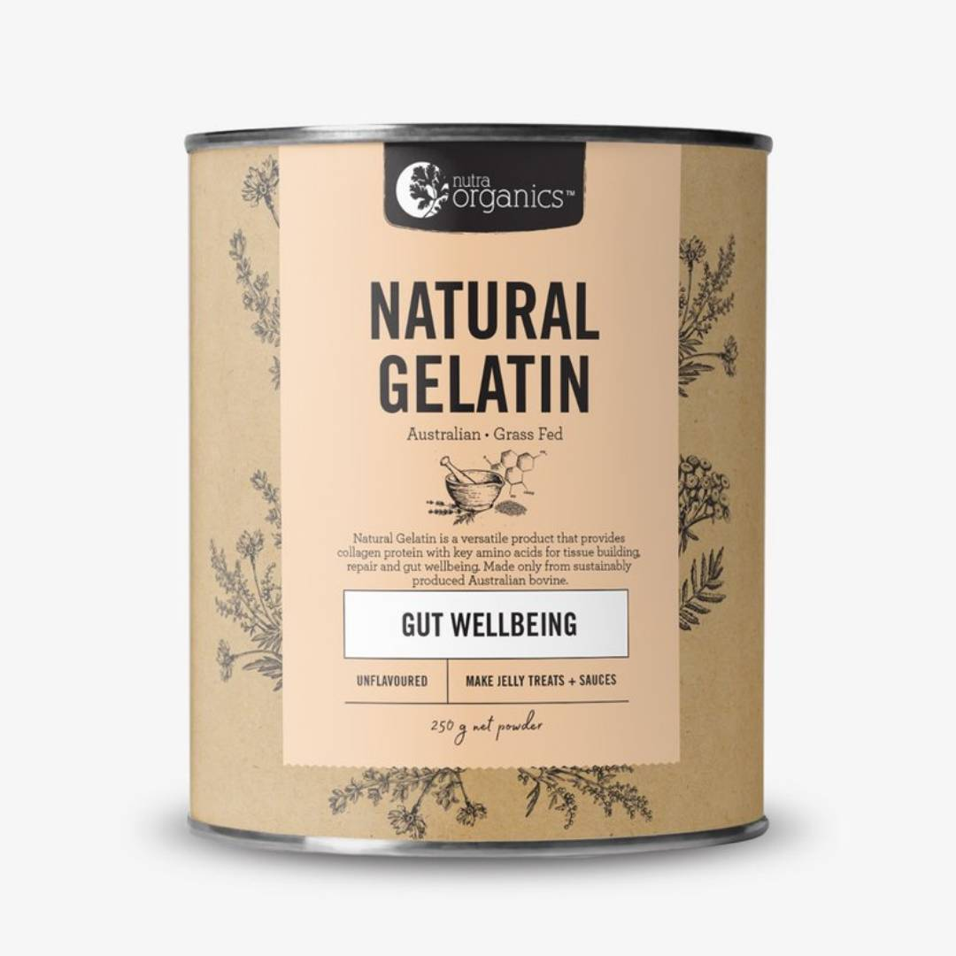 Nutra Organics Natural Australian Gelatin 300g | Naturally Good Living
